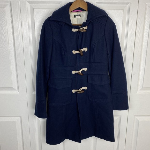 J. Crew Factory | Jackets & Coats | Jcrew Size 2 Toggle Duffle Coat ...